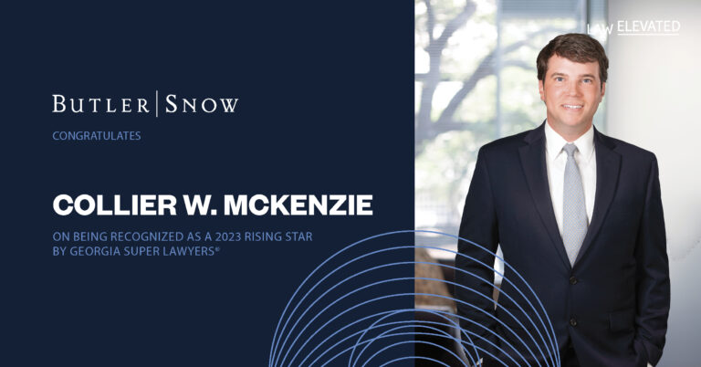Butler Snow | Butler Snow’s Collier W. McKenzie Named Rising Star by ...